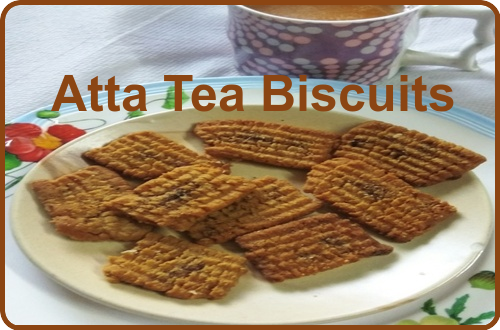 Atta Tea Biscuits- Irresistible tea time cookies – Singal's