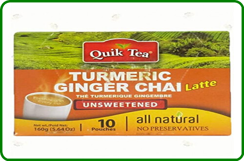 Quik Tea Turmeric Ginger Chai- For a blissful tea experience – Singal's