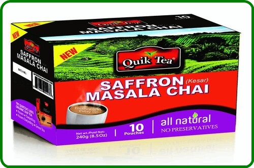 Quik Tea Saffron Masala Chai- for an exquisite tea experience – Singal's