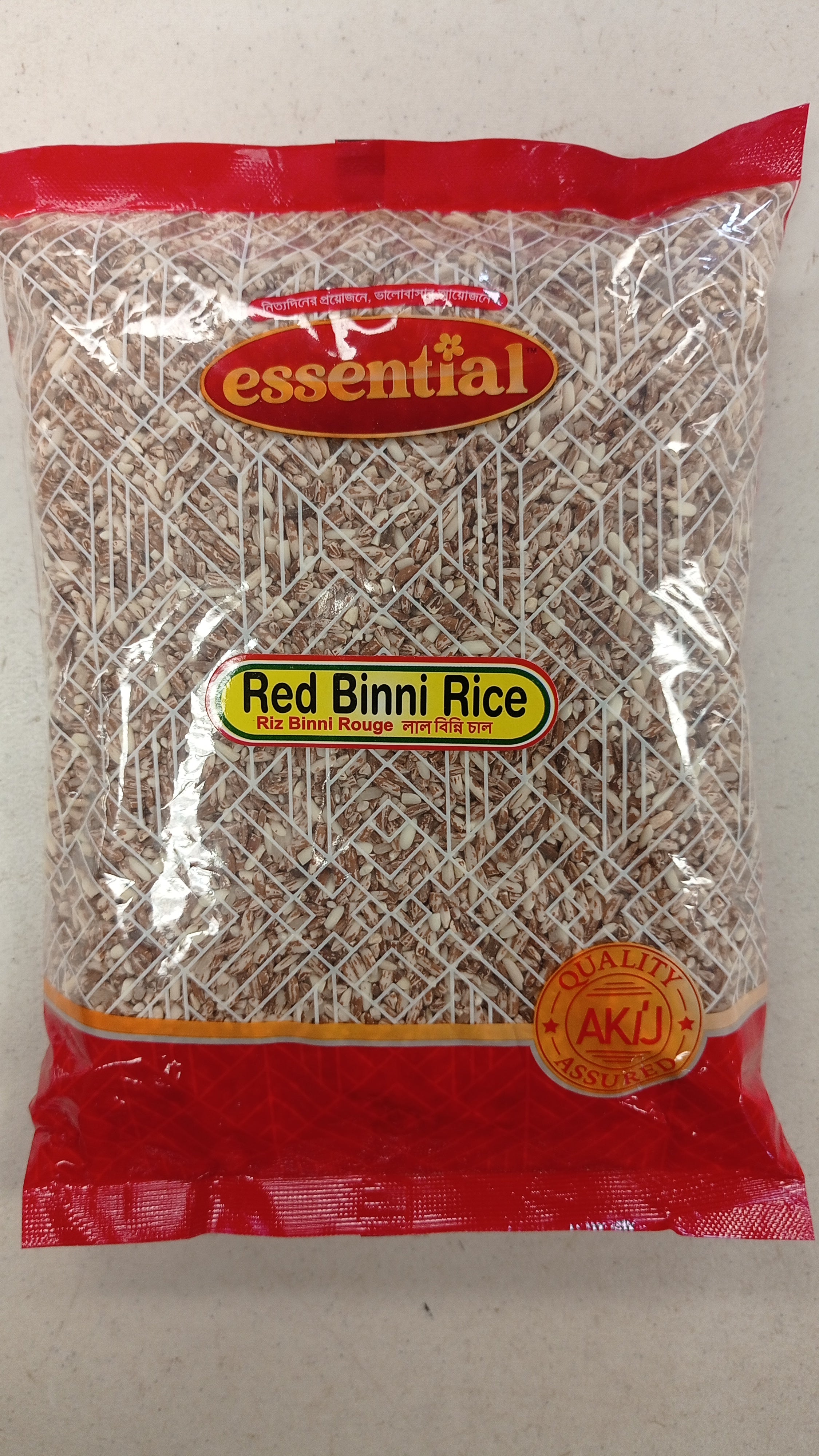Akij Essential Red Binni Rice (1 kg) - Singal's Indian Grocery
